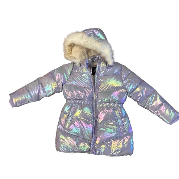 Member's Mark | Jackets & Coats | Members Mark Girls Iridescent Puffer ...